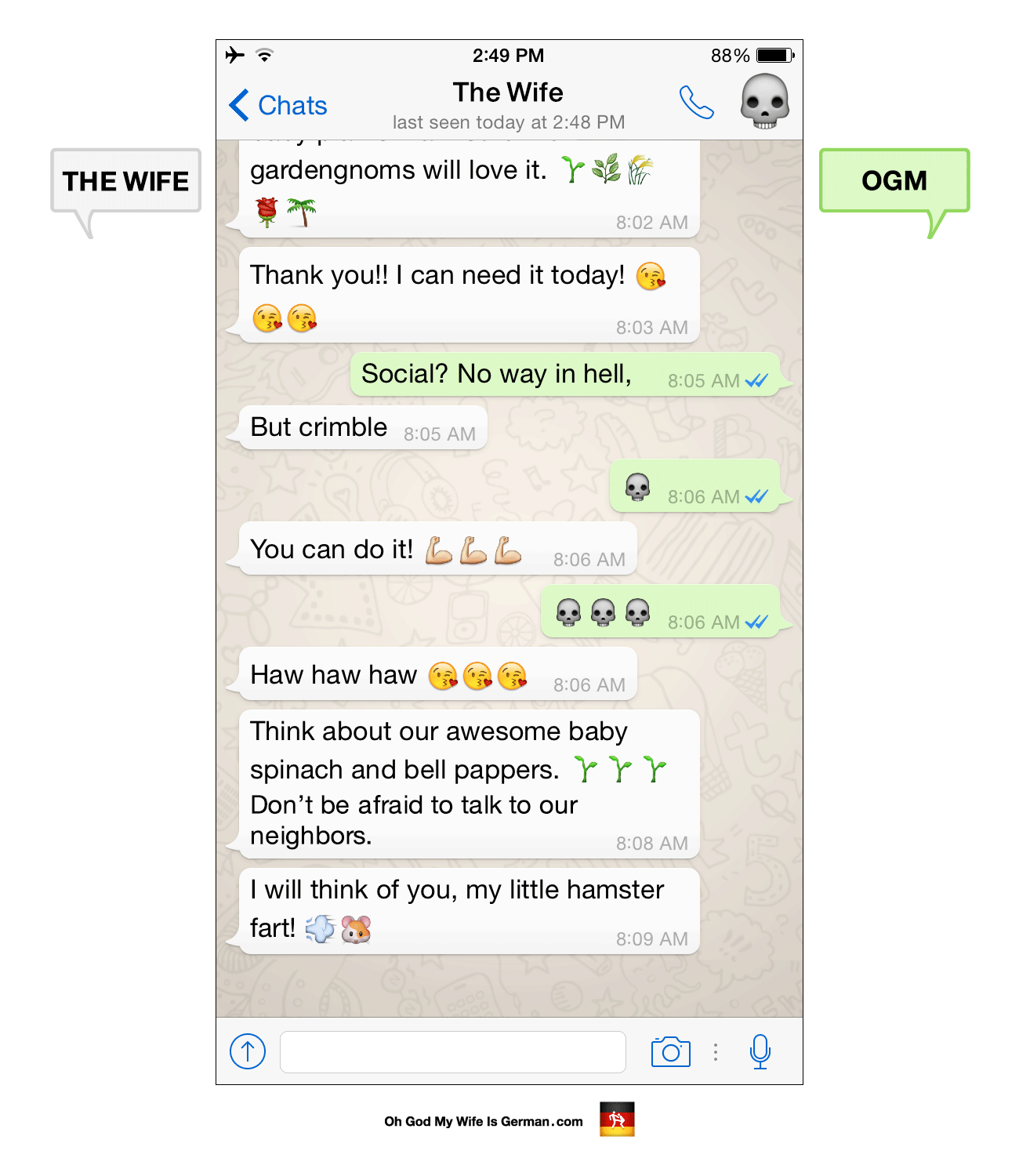 Funny (and Stupid) WhatsApp Messages from Germany – Part II – Oh God ...